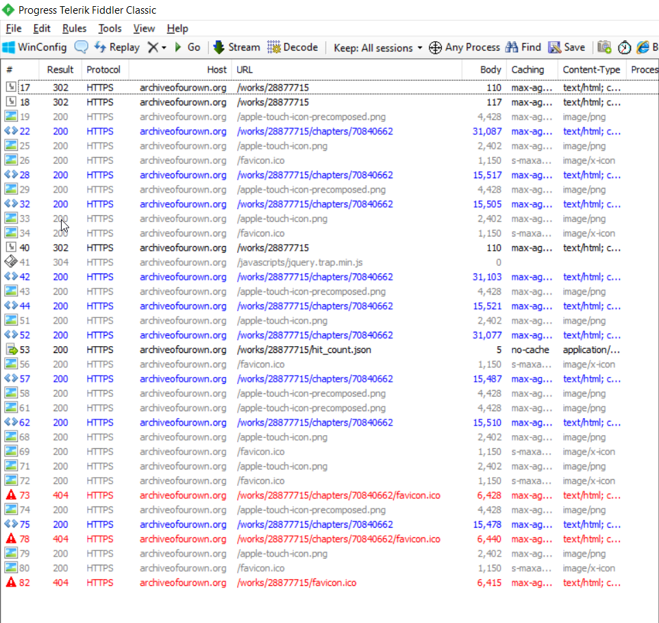 Request spamming when visiting a site · Issue #13345 · mozilla-mobile ...